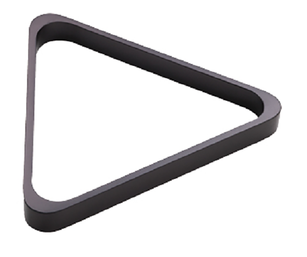 Black Wood 15 Ball Pool Table Rack | Game Room Guys