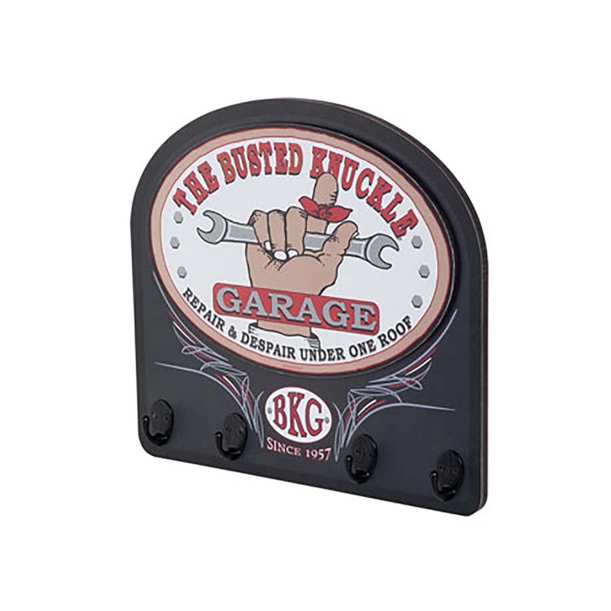 Busted Knuckle Garage Key Rack | Game Room Guys