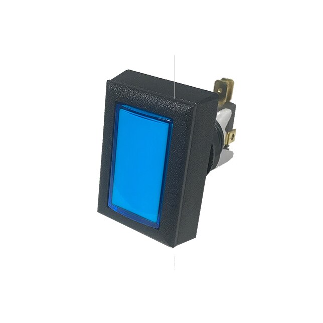 Rectangular Low Profile Illuminated Button | Game Room Guys