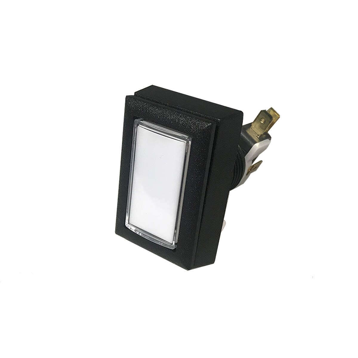 Rectangular Low Profile Illuminated Button | Game Room Guys