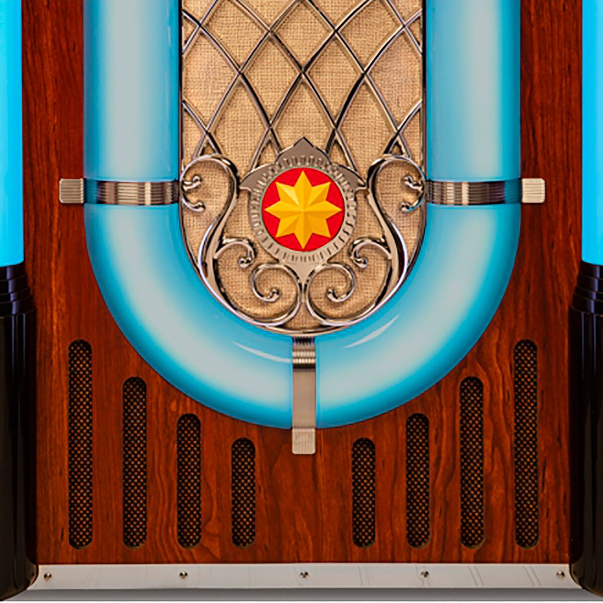 Crosley Digital LED Jukebox Bluetooth - Walnut | Game Room Guys