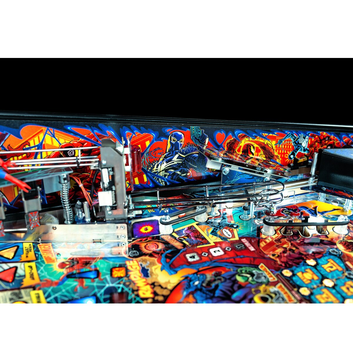 Stern Venom Pinball Machine Inside Art Blades | Game Room Guys