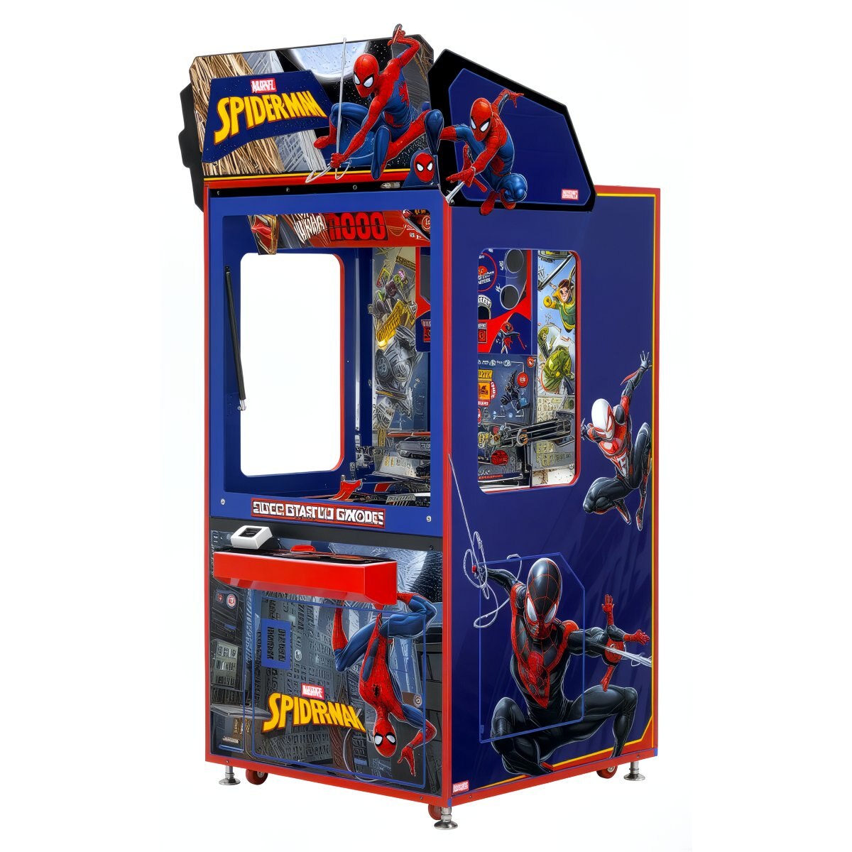 Andamiro Spider Man Coin Pusher Ticket Redemption Arcade Game | Game ...