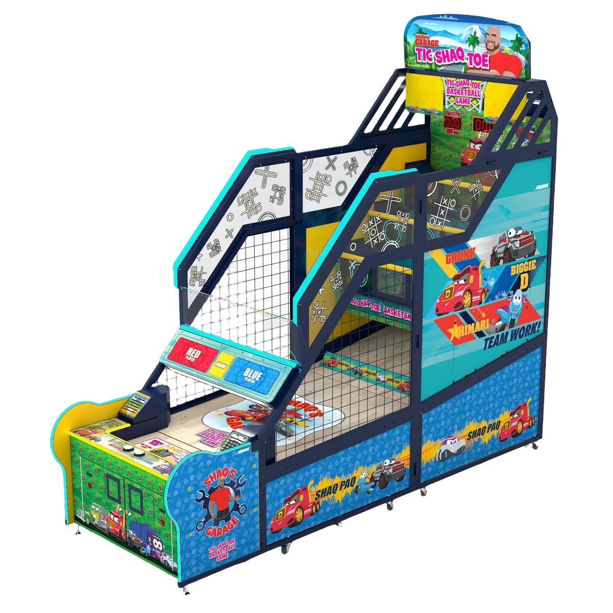 Andamiro Tic Tac Toe Basketball Ticket Redemption Arcade Game | Game ...