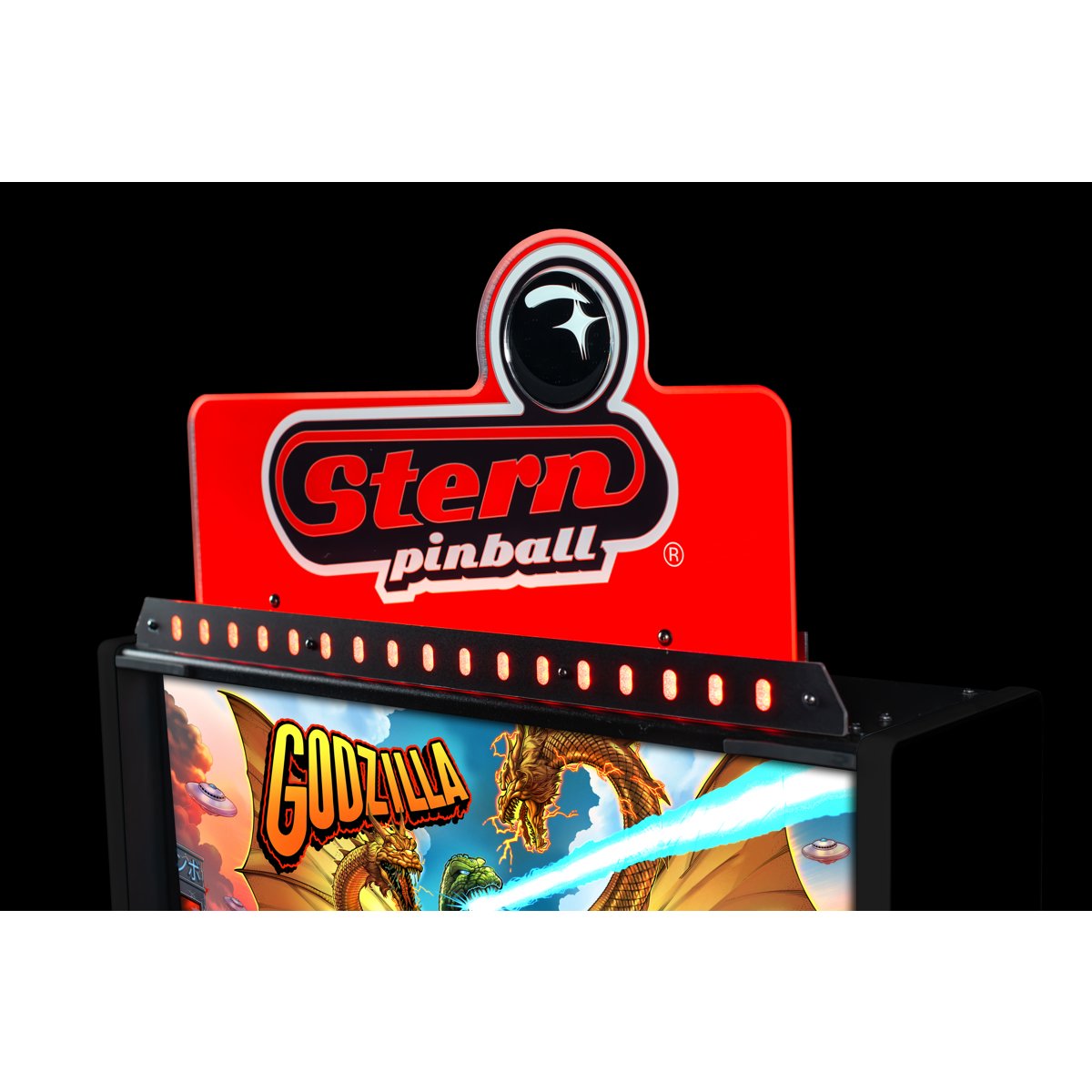 Stern Pinball Expression Light Topper - Stern Logo Plate | Game Room Guys