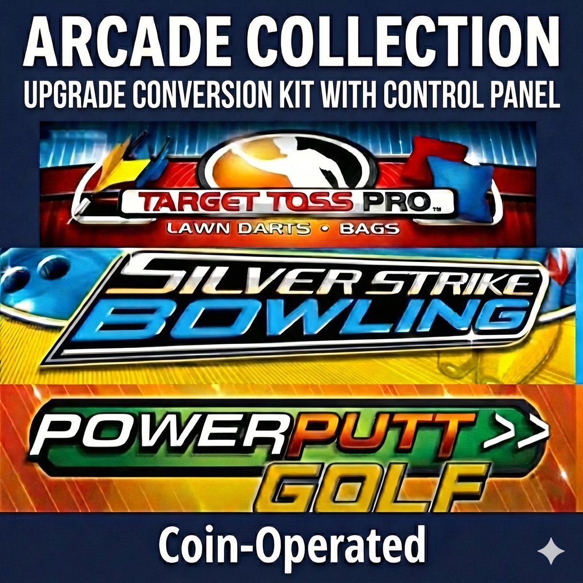 Incredible Technologies Arcade Collection Upgrade Conversion Kit - With ...