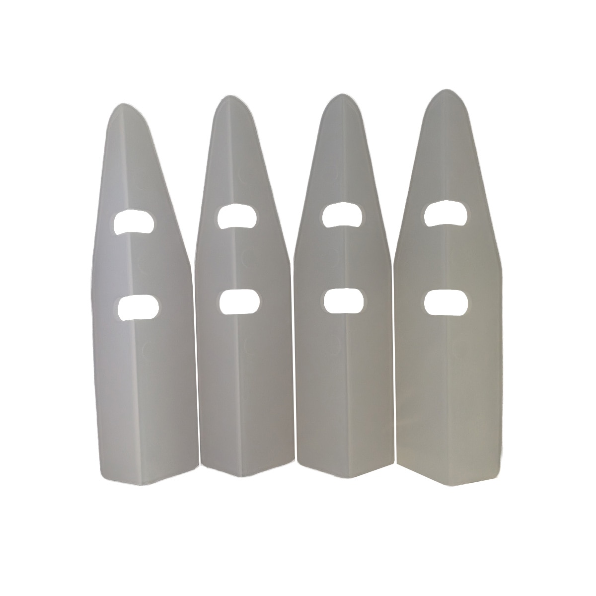 4 Translucent PinCab Pinball Leg Protectors | Game Room Guys