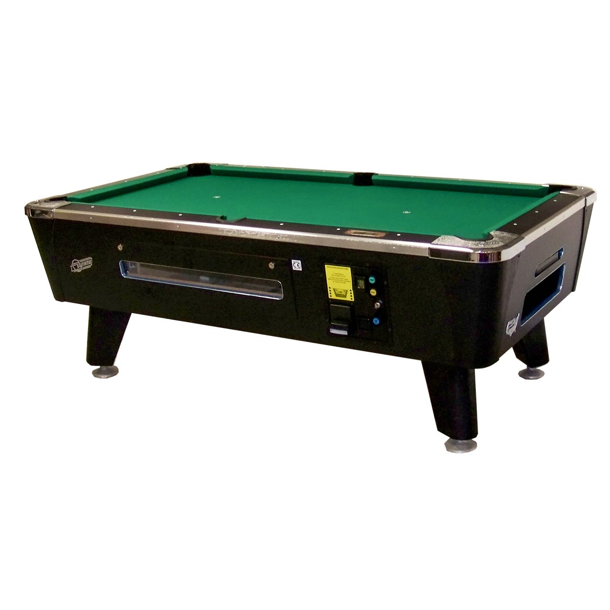 Dynamo Sedona Pool Billiard Table - Black - Coin Operated | Game Room Guys