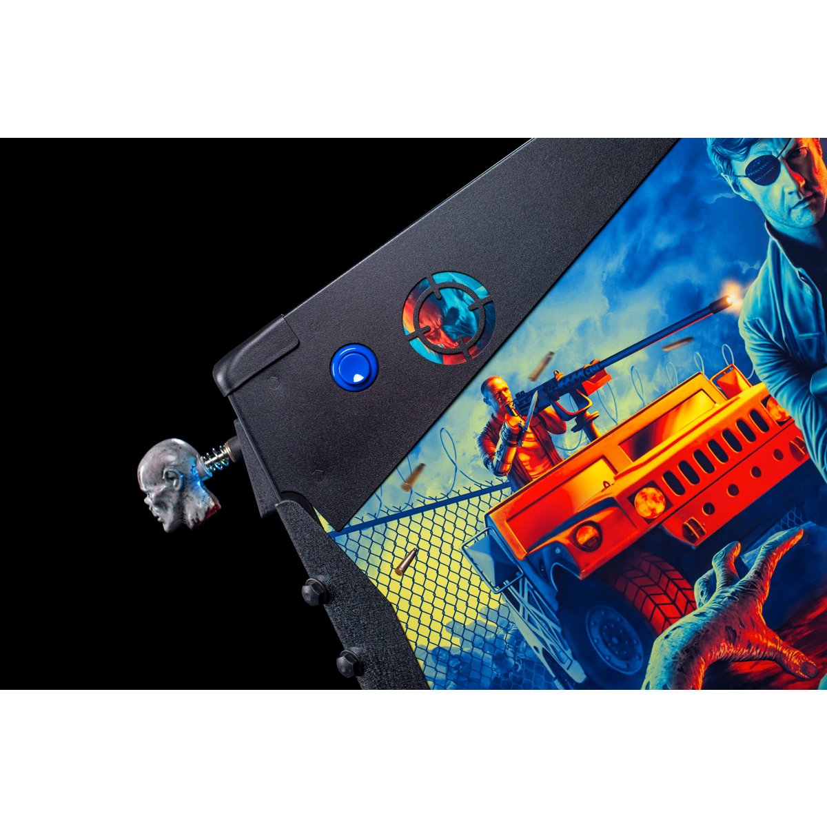 Stern The Walking Dead Remastered Pinball Machine Side Armor | Game ...