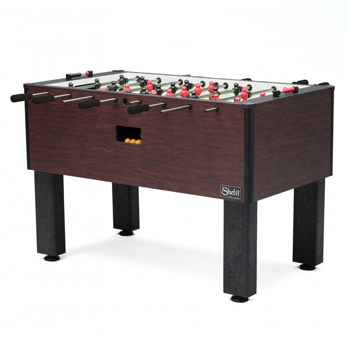 Shelti Pro Foos II Foosball Table - Mahogany - Factory Second | Game ...