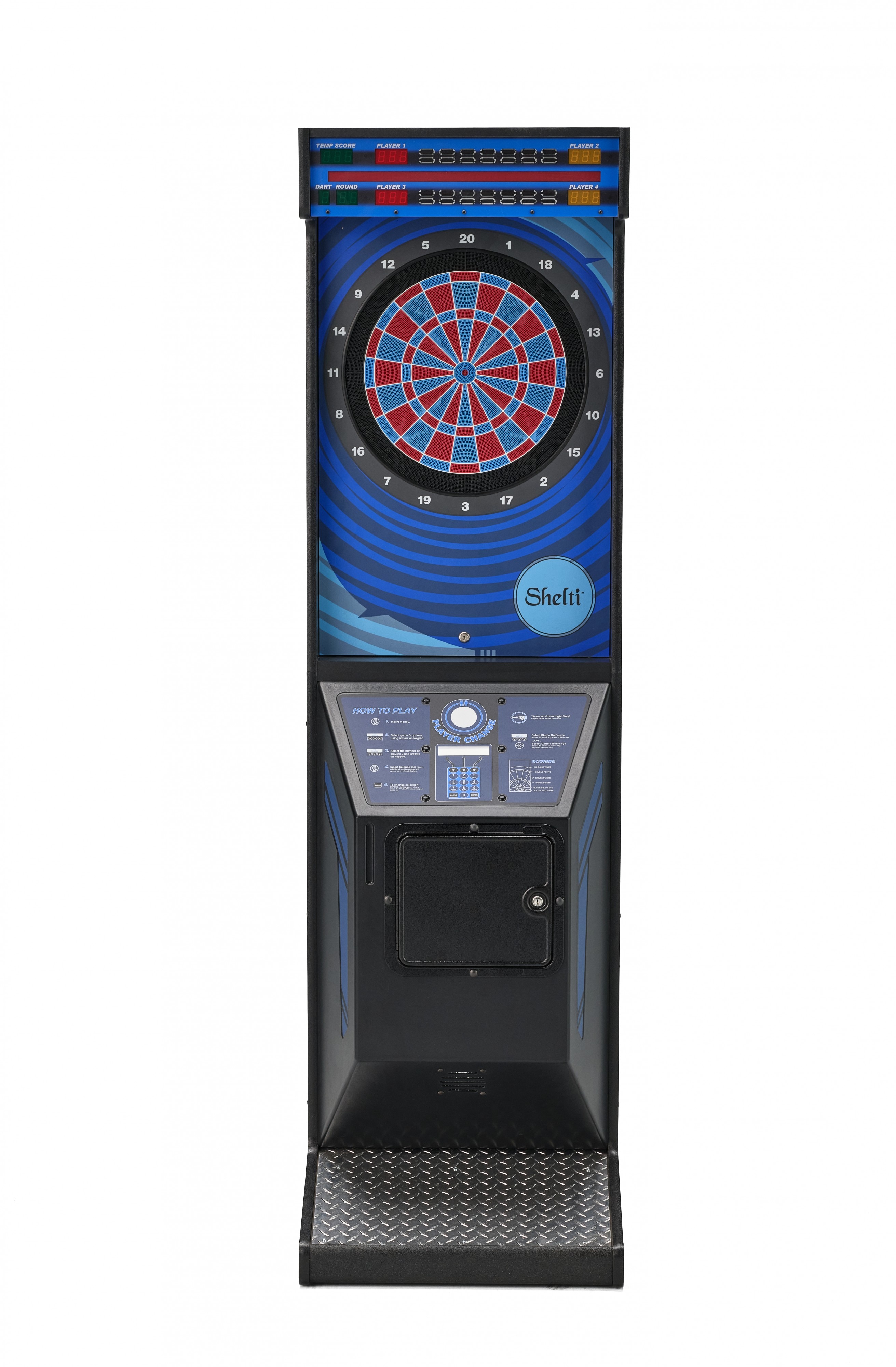 Shelti Eye 2 Electronic Soft Tip Stand Up Dart Board | Game Room Guys